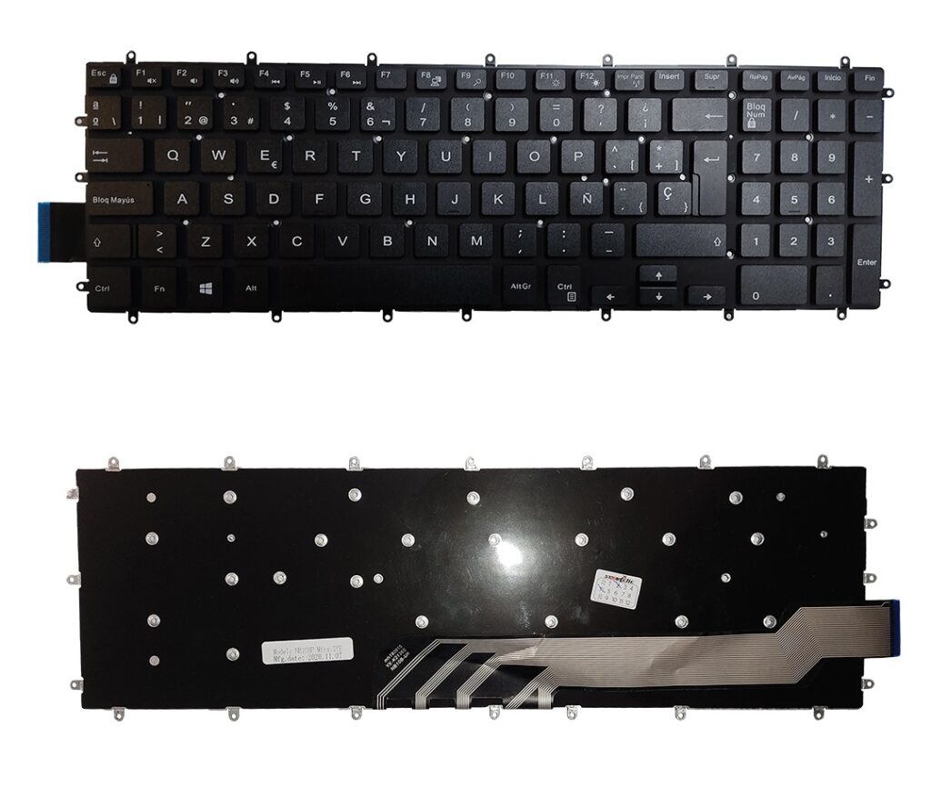 TECLADO DELL 15 7566 7567 5567 P66f - Sermatech